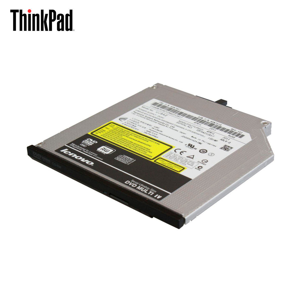 Multigrabadora Lenovo ThinkPad CD-DVD - BLU RAY NUEVO – RYM Portátiles Perú