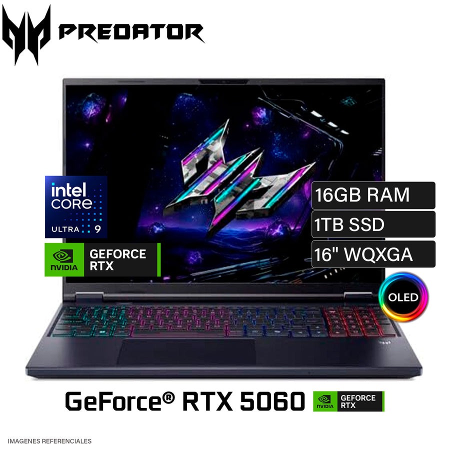 Laptop Acer Predator Helios Neo 16 AI PHN16S-71-91AW Intel Core Ultra ...