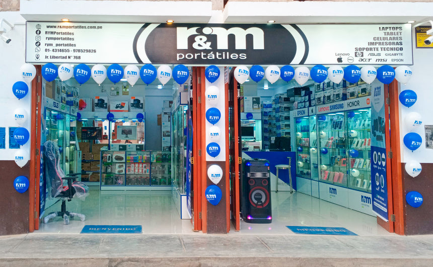 Nuestras Tiendas – RYM Portátiles Perú